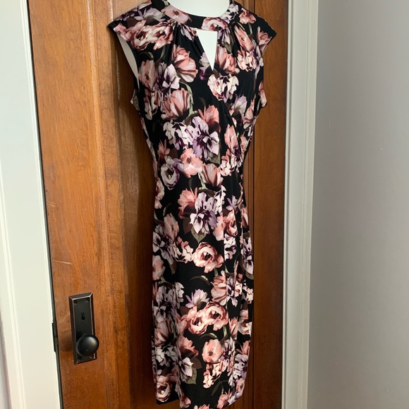 Cache | Dresses | Cach Brand Floral Wrap Dress Nwt | Poshmark